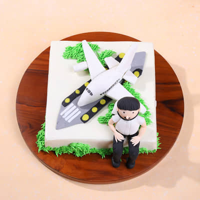 Airplane Cakes | Airplane Theme Cakes Online | Free Shipping