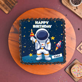 Space Theme Cake | Order Astronaut Birthday Cakes Online