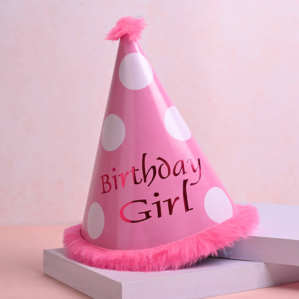 Buy B'day Cap For Girl Online - Order Now