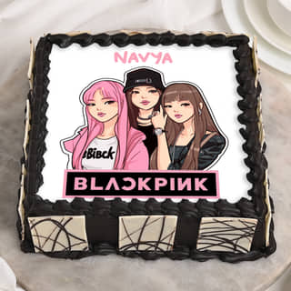 Order Blackpink Cake Online | Blackpink Theme Cake for Girls