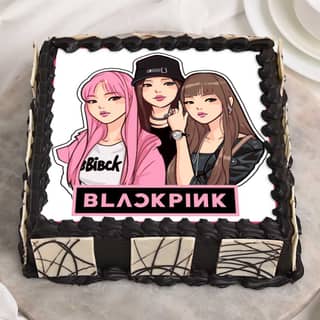 Blackpink Cakes | Order Black Pink Theme Cakes Online