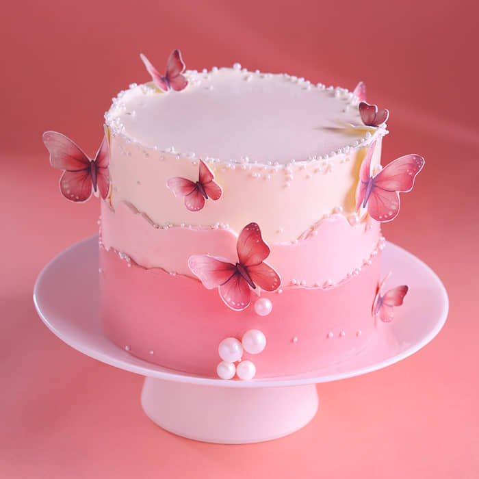 Butterfly Cakes | Butterfly Theme Cakes | Free Delivery