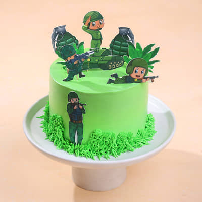Army Cakes | Army Theme Cakes Online | Order Now