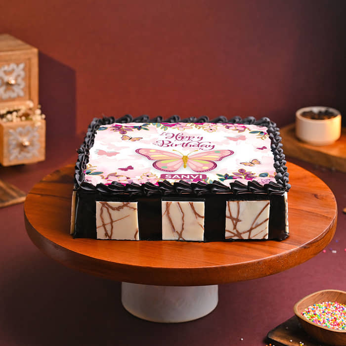 Butterfly Cakes | Butterfly Theme Cakes | Free Delivery