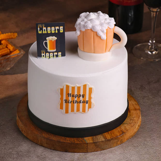 Buy Cheers Beers Cake Online - Order Now