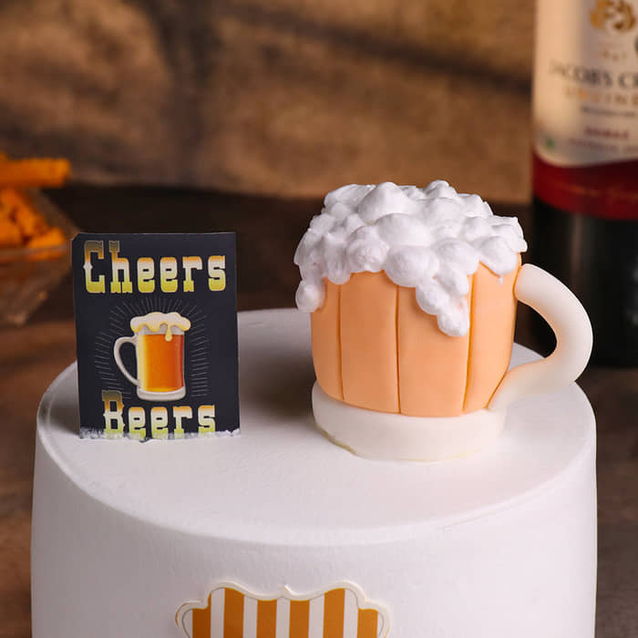 Beer Cakes | Order Beer Theme Cake Designs Online