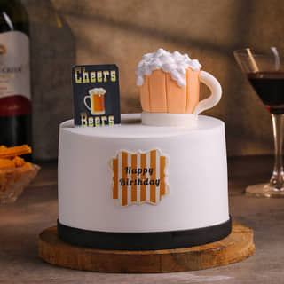Beer Cakes | Order Beer Theme Cake Designs Online