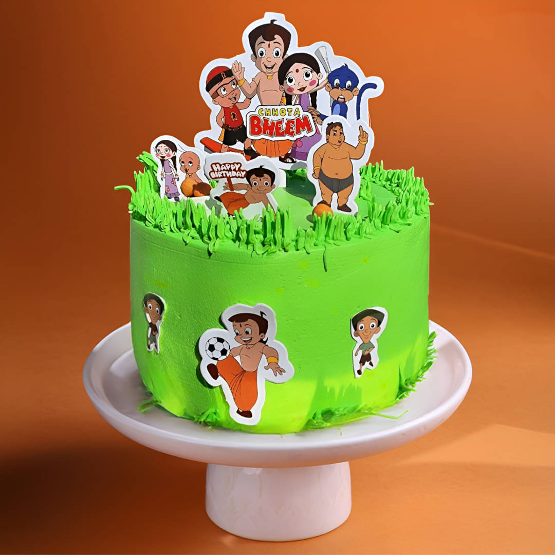 Buy Chhota Bheem Gang Fun Cake Online - Order Now