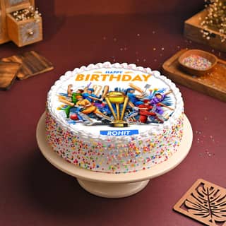 Cricket Theme Cakes Online | Cricket Cakes For Cricket Lover