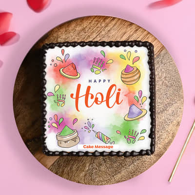 Holi Cakes & Cupcakes | Order Holi Special Cake Online Now | Free Shipping