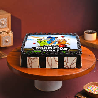 Cricket Theme Cakes Online | Cricket Cakes For Cricket Lover