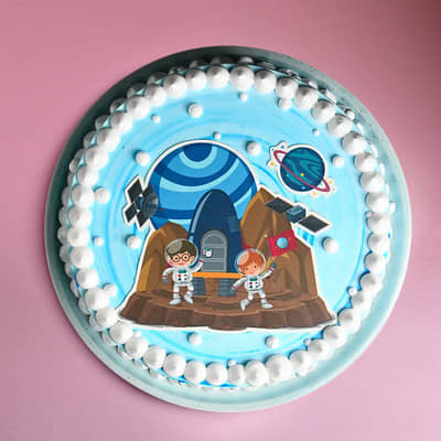 Space Theme Cake | Order Astronaut Birthday Cakes Online