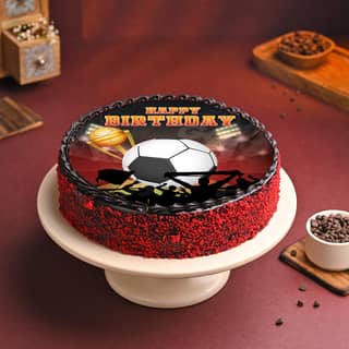 Football Cakes for Birthdays | Football Theme Cakes Online