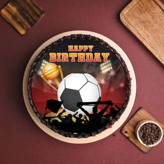Football Cakes for Birthdays | Football Theme Cakes Online