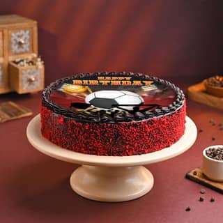 Football Cakes for Birthdays | Football Theme Cakes Online