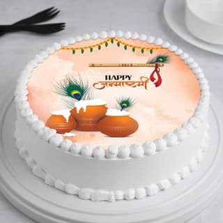 Krishna Janmashtami Cakes | Upto 20% OFF | Order Janmashtami Cakes Online