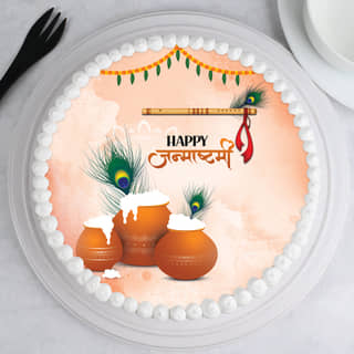 Krishna Janmashtami Cakes | Upto 20% OFF | Order Janmashtami Cakes Online