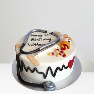 Order Doctor Theme Cake for Doctor Birthday