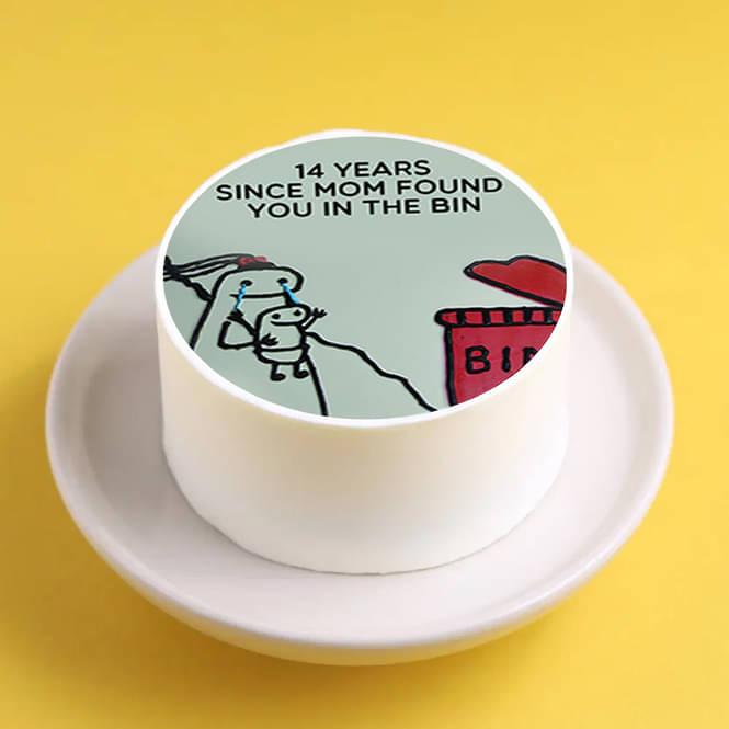 Buy Doodle Meme Bento Cake Online - Order Now