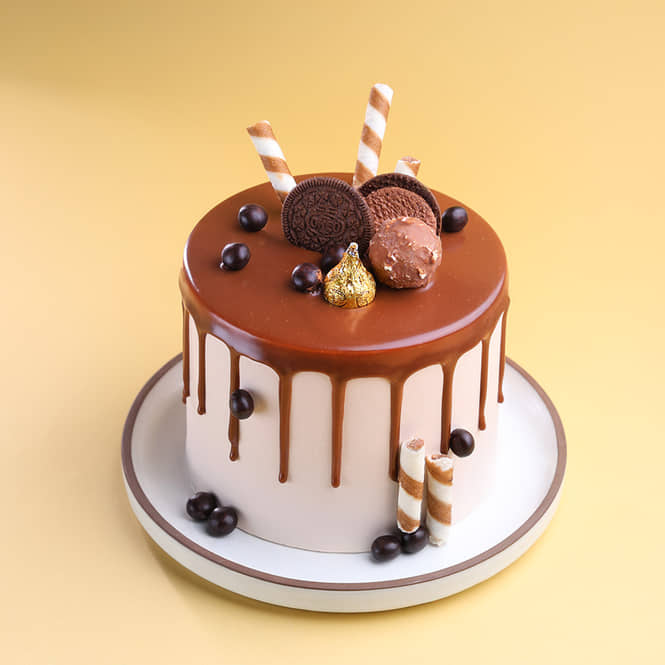 Buy Drip Drop Tall Milk Choco Cake Online - Order Now