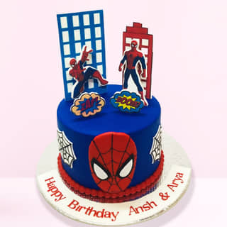 Superman Cakes Online | Superman Theme Cakes for Kids Birthday