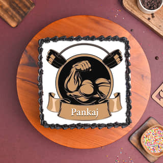 Gym Cakes Online | Buy/Send Gym Theme Cake | Order Now!