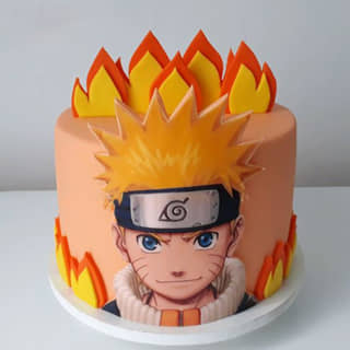 Buy Naruto Cakes Online for Kids | Naruto Theme Birthday Cakes