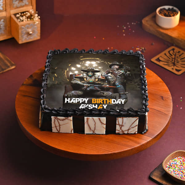 Free Fire Cake Online | Free Fire Theme Cake | Free Shipping