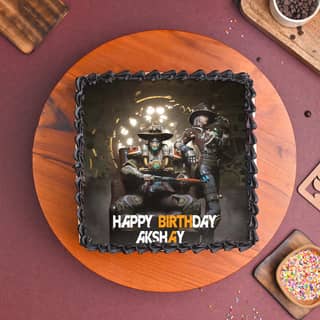 Free Fire Cake Online | Free Fire Theme Cake | Free Shipping