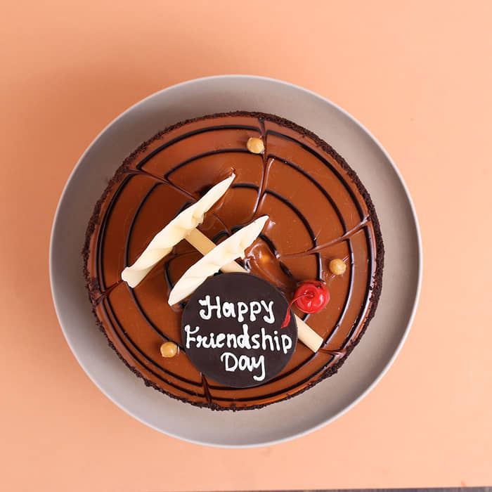 Friendship Day Cake With Name | Send Happy Friendship Day Cake Online