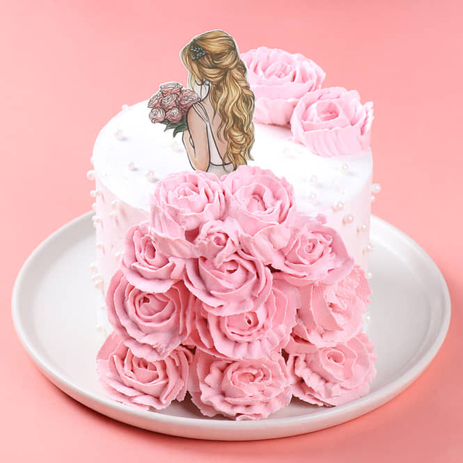 Buy Glamorous Day Cake Online - Order Now