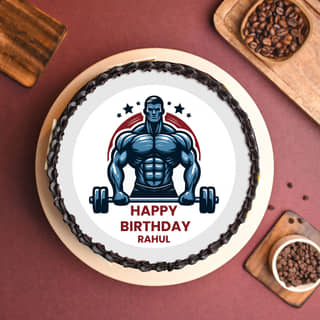 Gym Cakes Online | Buy/Send Gym Theme Cake | Order Now!