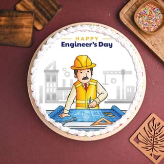 Engineer's Day Cakes Online | UPTO 20% OFF | Order Cakes Now!
