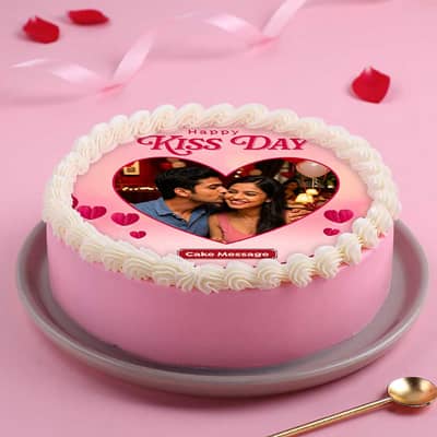 Kiss Day Cakes | Buy Romantic Cake for Kiss Day Celebration