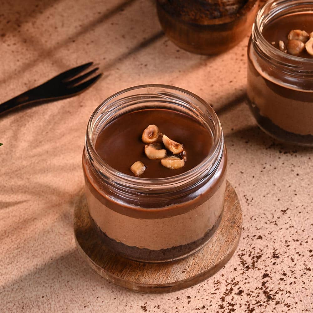 Buy Nutella Hazelnut Jar Cake Online - Order Now