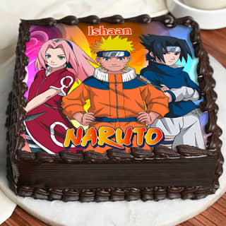 Buy Naruto Cakes Online for Kids | Naruto Theme Birthday Cakes