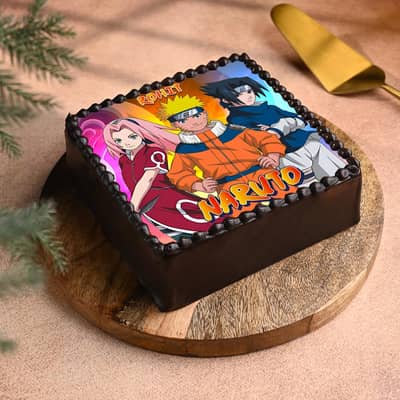 Anime Cakes | Buy Anime Theme Cake for Boy | Free Delivery
