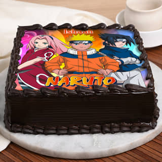 Buy Naruto Cakes Online for Kids | Naruto Theme Birthday Cakes