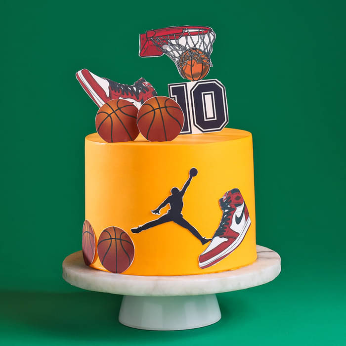 Basketball Cake for Kids Birthday | Basketball Theme Cakes Online