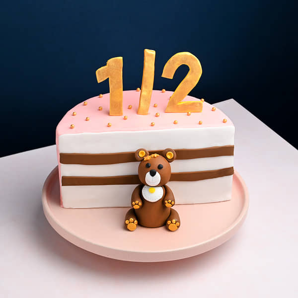 Half Cakes Online | 20% Off on Half Birthday Cakes | Order Now