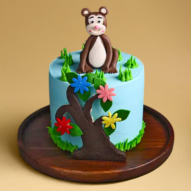 Buy Jungle Mania Cream Cake Online - Order Now