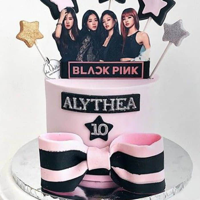 Blackpink Cakes | Black Pink Theme Cakes Online | Buy Now
