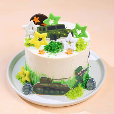 Army Cakes | Army Theme Cakes Online | Order Now