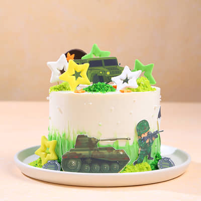 Army Cakes | Army Theme Cakes Online | Order Now