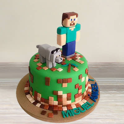 Minecraft Cakes | Minecraft Theme Cakes Online | Buy Now