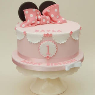 Minnie Mouse Cake | Minnie Mouse Birthday Cake for Kids