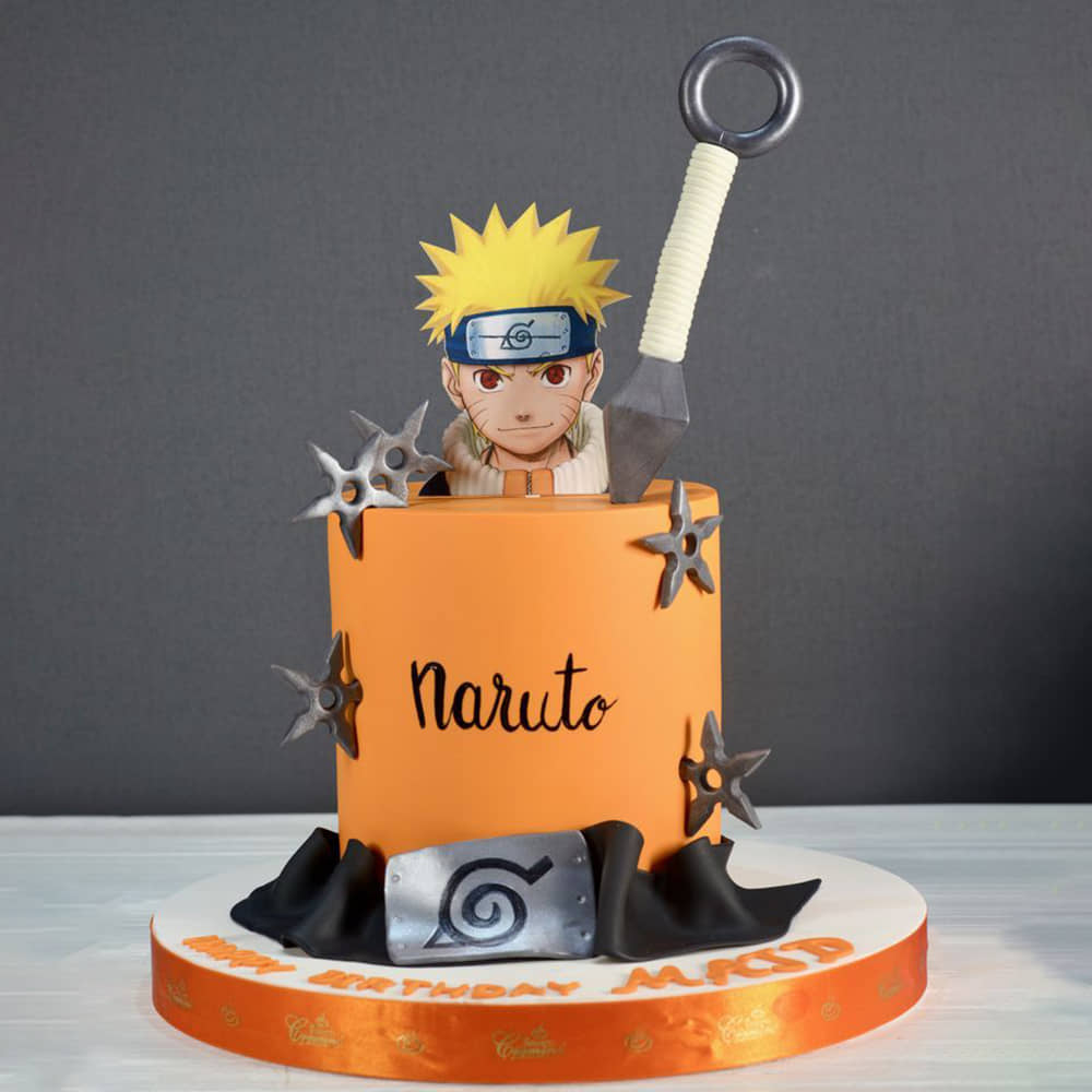 Buy Naruto Anime Theme Cake Online - Order Now