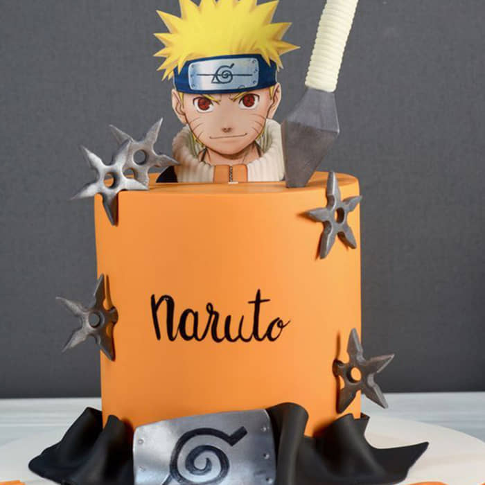 Buy Naruto Cakes Online for Kids | Naruto Theme Birthday Cakes