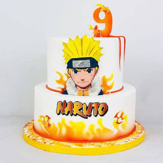 Buy Naruto Cakes Online for Kids | Naruto Theme Birthday Cakes