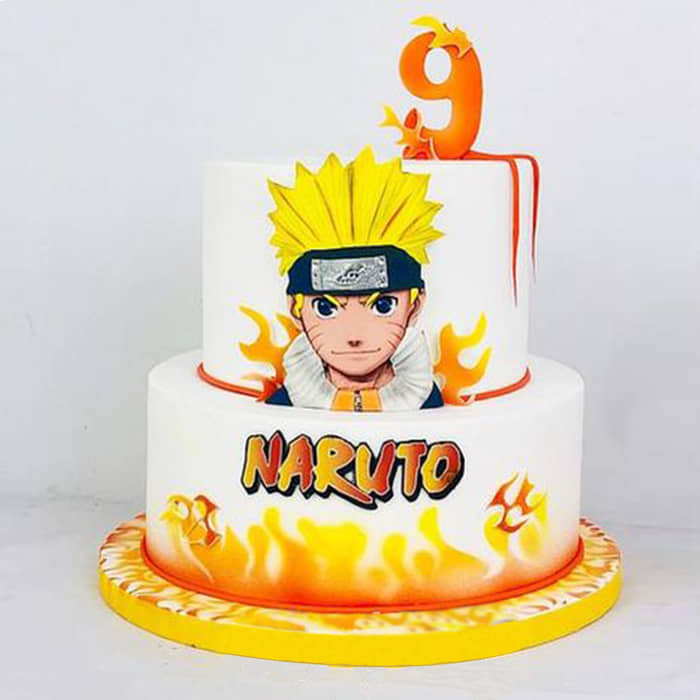 Buy Naruto Cakes Online for Kids | Naruto Theme Birthday Cakes